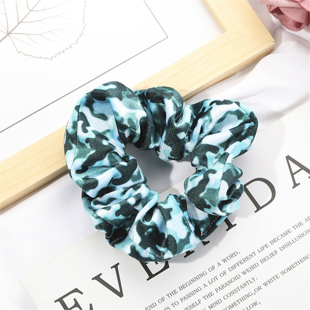 Kleurrijke Stof Elastische Haarbanden vrouwen Haar... – Vicedeal