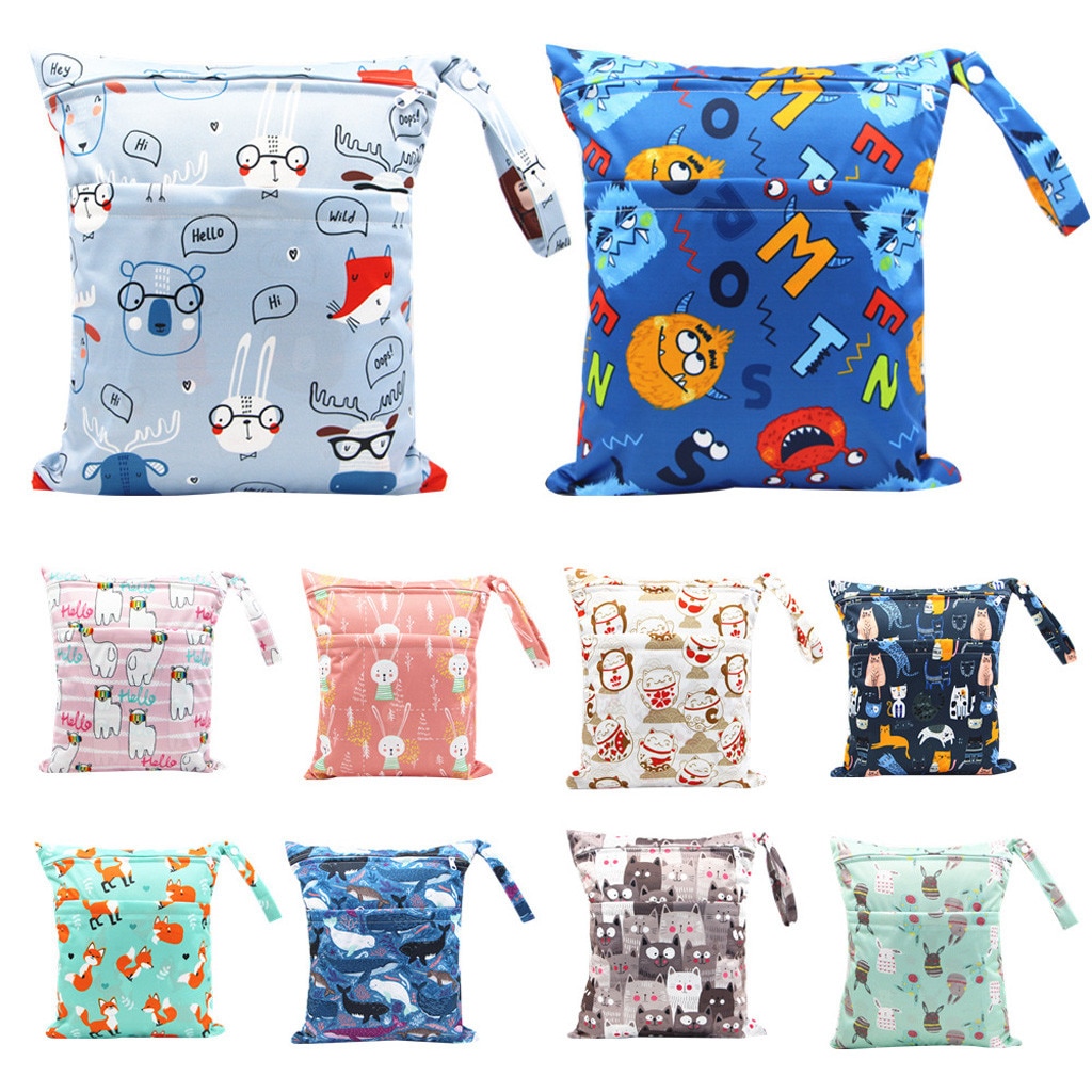 Waterproof Reusable Baby Cloth Diaper Bags Travel ... – Vicedeal