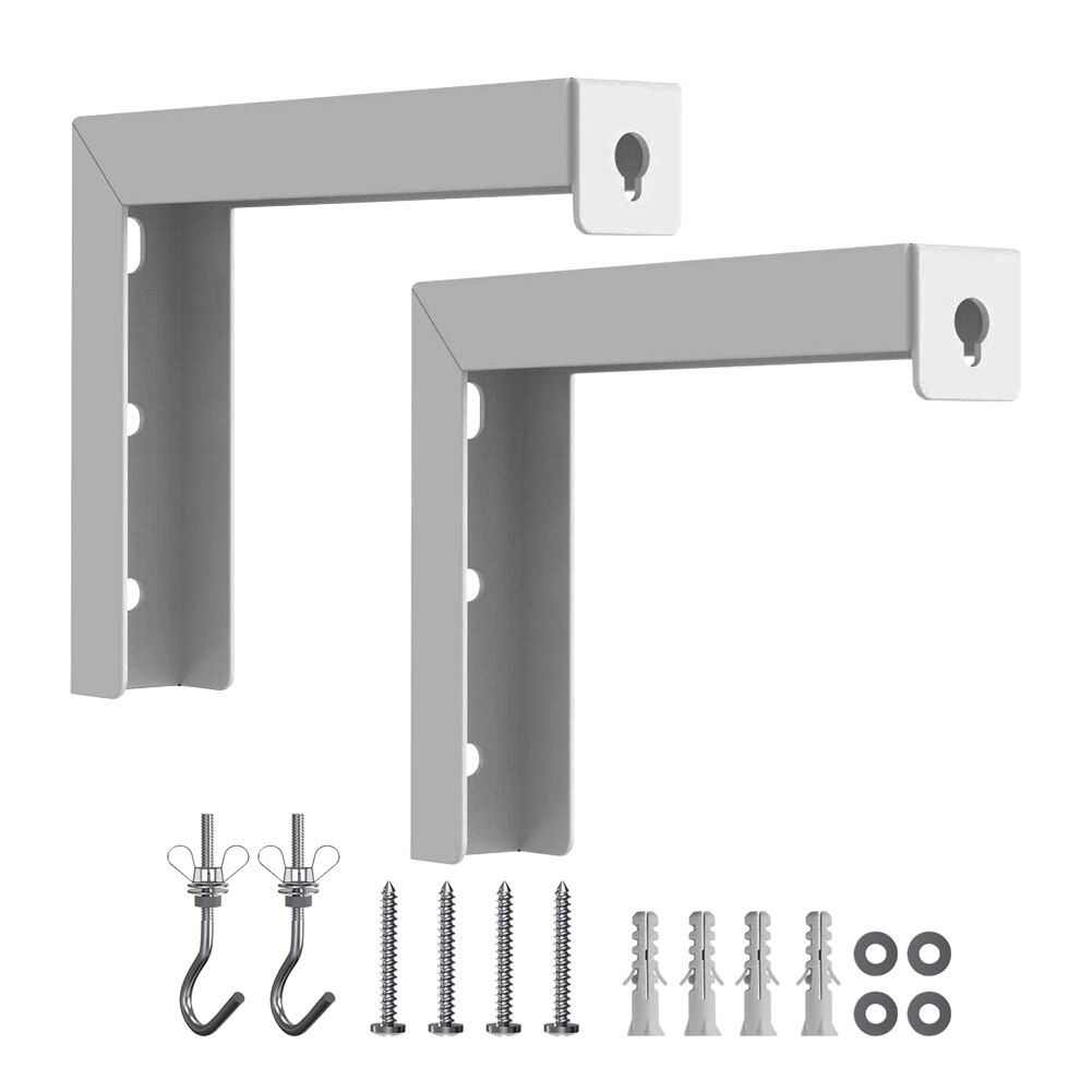 1pair Easy Install L Bracket Wall Mounted Anti Fal... – Vicedeal