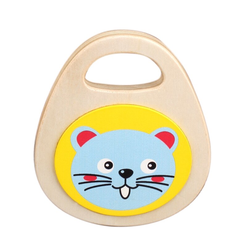Kids Cartoon Wooden Castanets Music Instruments Ba... – Grandado