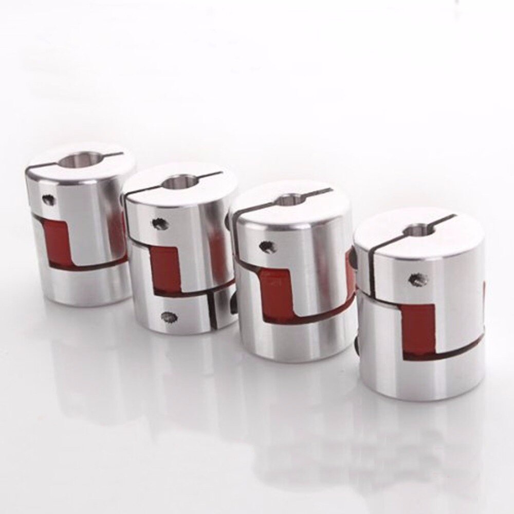 Aluminum Plum Coupler 5mm To 8mm 2PCS 5mm To 8mm Aluminum Flexible ...