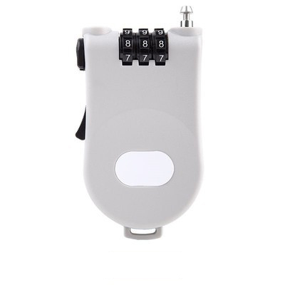 3 Digit Security Code Cable Lock Password Long Rol... – Vicedeal