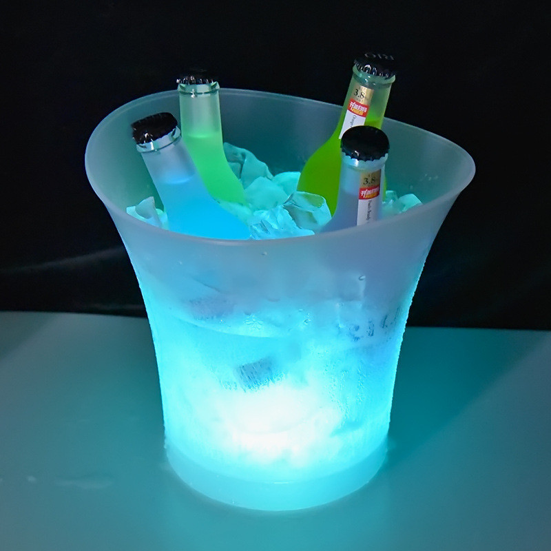 7 Color LED 5L Waterproof Plastic LED Ice Bucket C... – Vicedeal