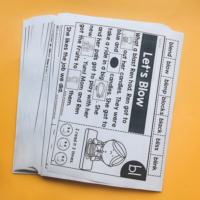 157PCS/Set Phonics WORD FAMILIES LONG VOWEL BLENDS... – Grandado