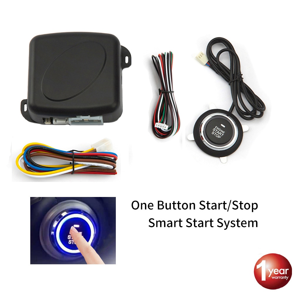 Car Remote Engine Starters Button Alarm System Kit... – Vicedeal