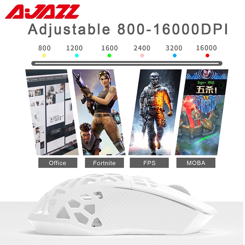 AJAZZ I339Pro 2.4G Wireless Gaming Mouse 16000 DPI... – Grandado