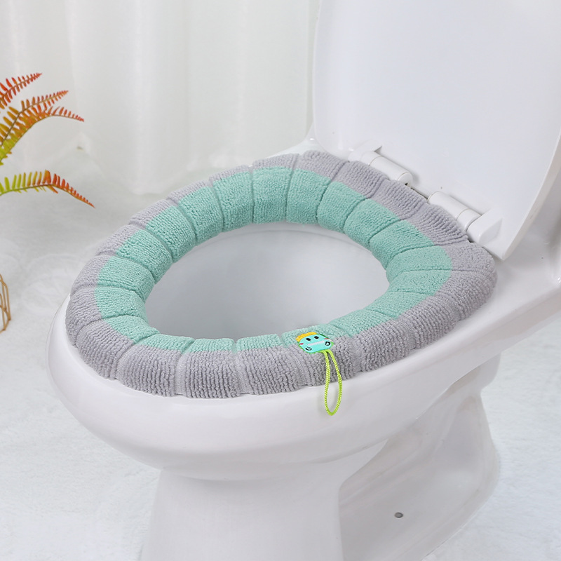 Toilet Cushion Household Thickened Plush Toilet Cu... – Vicedeal