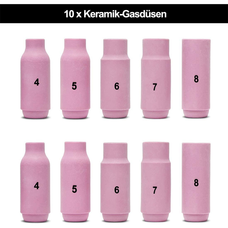 Tig Lassen Accessoires Set, Adapter Mouwen + Behui... – Grandado