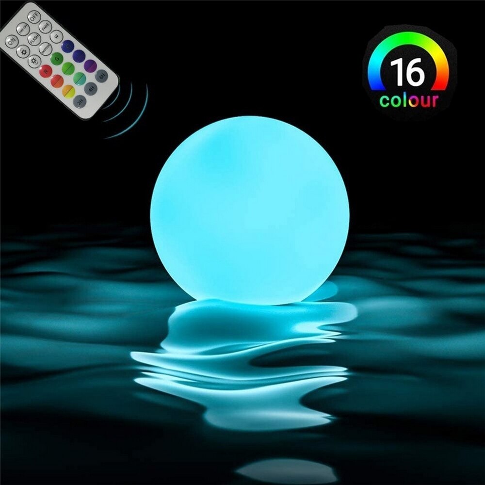 LED Solar Swimming Pool Light Remote Control RGB F... – Vicedeal