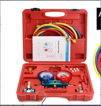 Manomètre climatisation réfrigérant fréon Double v... – Grandado