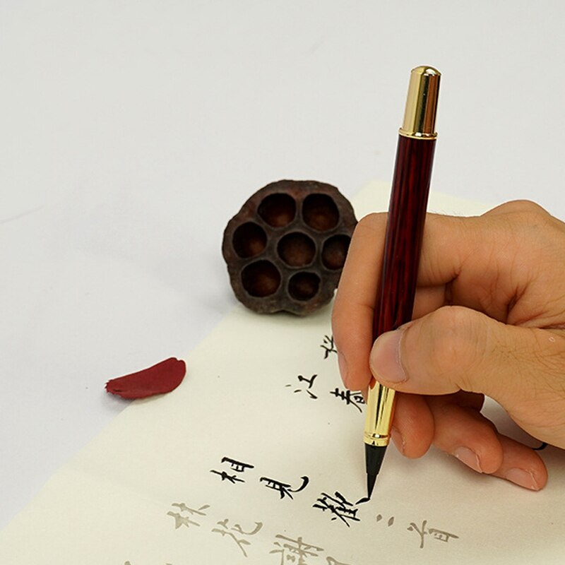 -Portable Langhao Fountain Pen Type Brush Calligra... – Vicedeal