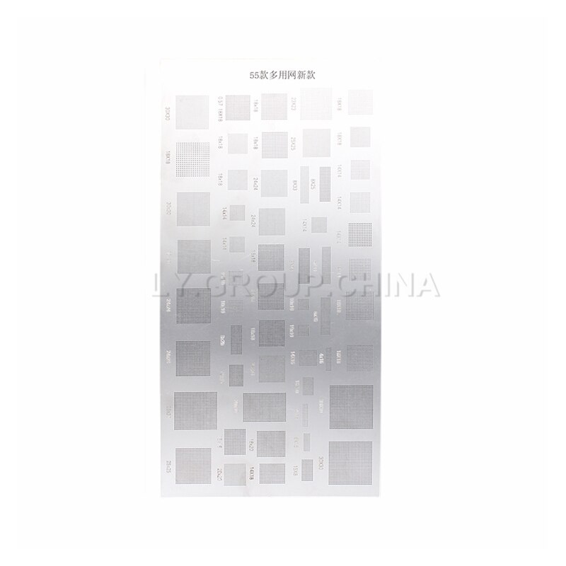 21/31/55/80 In 1 BGA Soldering Stencils Bga Reball... – Grandado