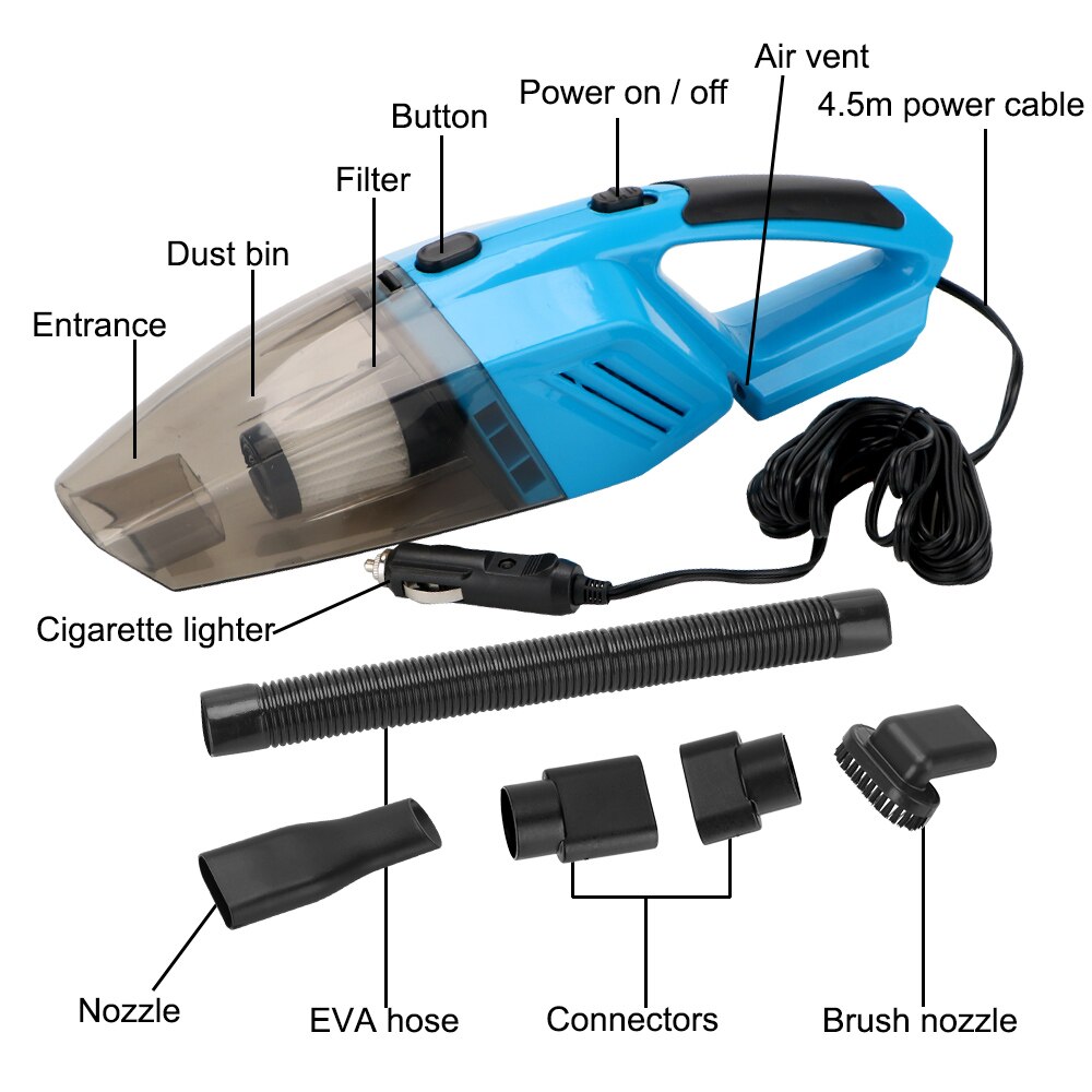 For Car Wet And Dry dual-use Powerful Handheld Min... – Vicedeal