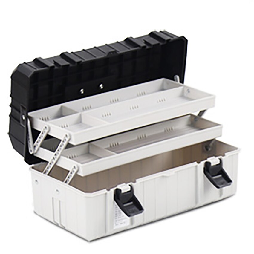 17 Inch Three Layer Plastic Foldable Toolbox House... – Vicedeal
