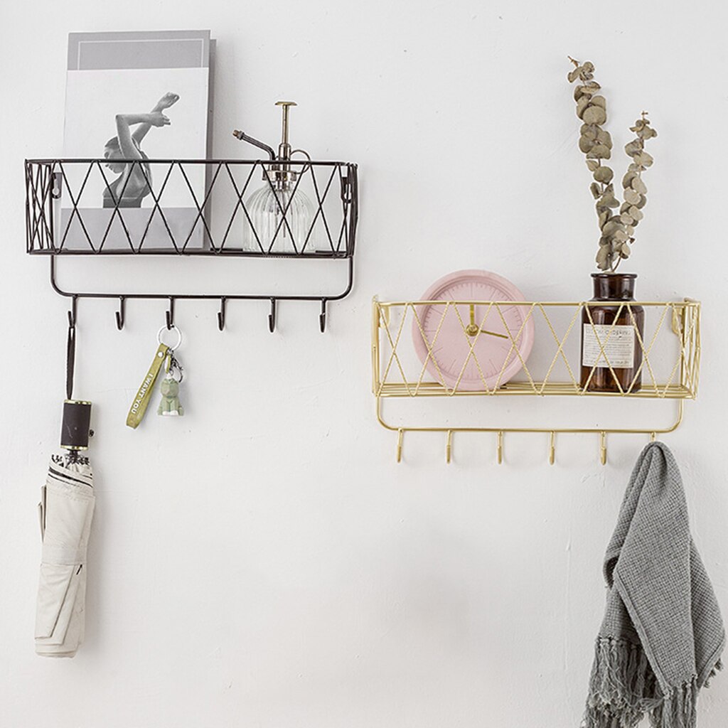Key Holders Mail Rack Entryway Wall Mounted Hooks ... – Grandado