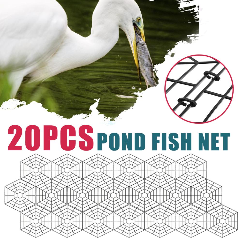 10/20X Floating Fish Pond Guard Protector Grid Pla... – Vicedeal