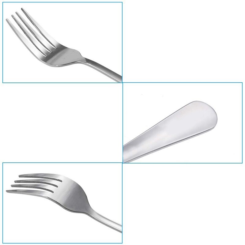 10 PCS Fork Table Stainless Steel Steak Fork Forks... – Grandado