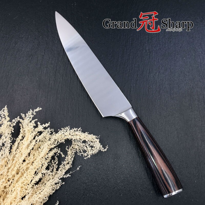 GRANDSHARP 8 Zoll Koch Messer AUS-8 Japanischen Ed... – Grandado