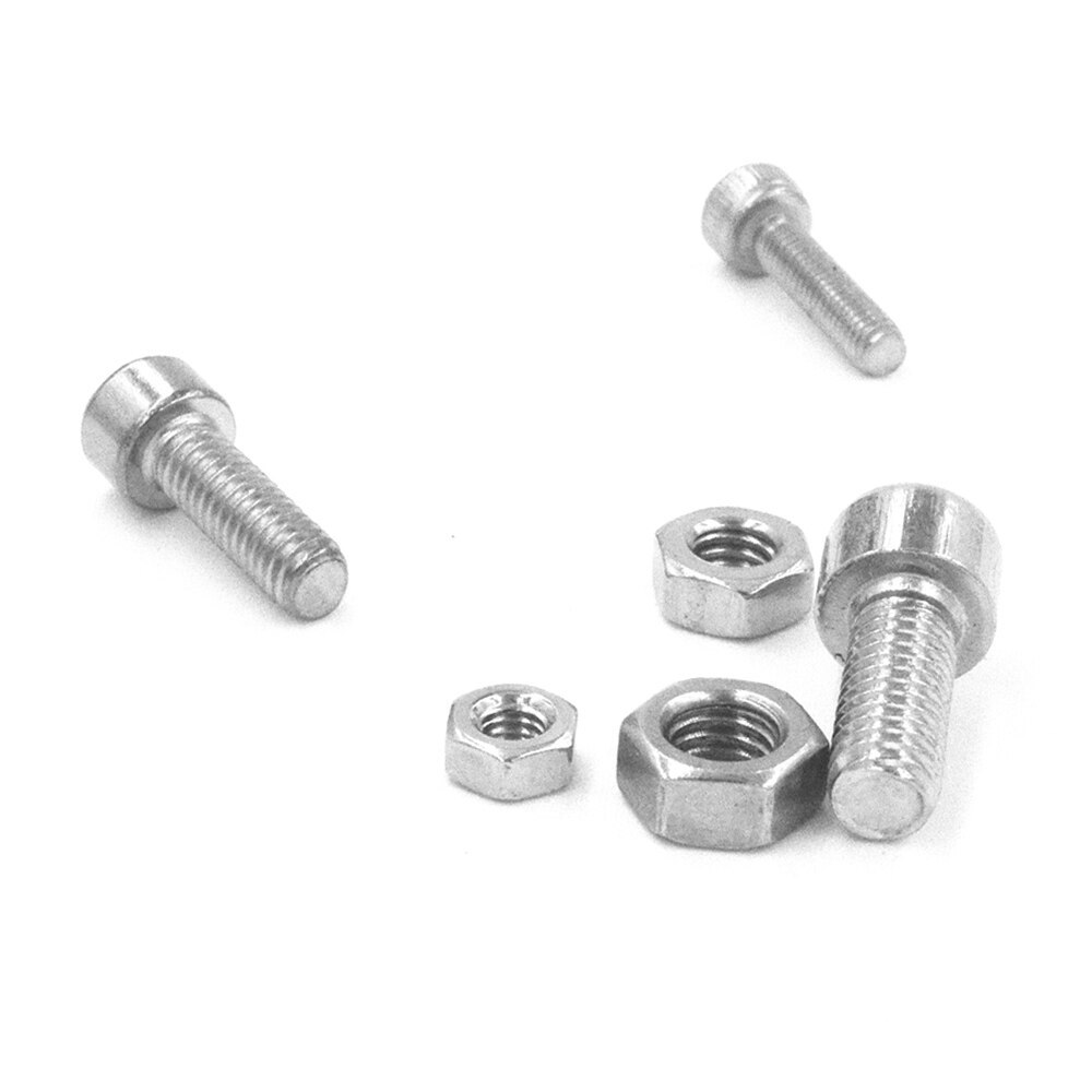 480Pcs 304 Edelstahl schrauben muttern Torx Pan Ru... – Grandado