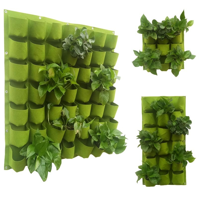 Groene Planter Opknoping Vaas Container Muur Plant... – Grandado
