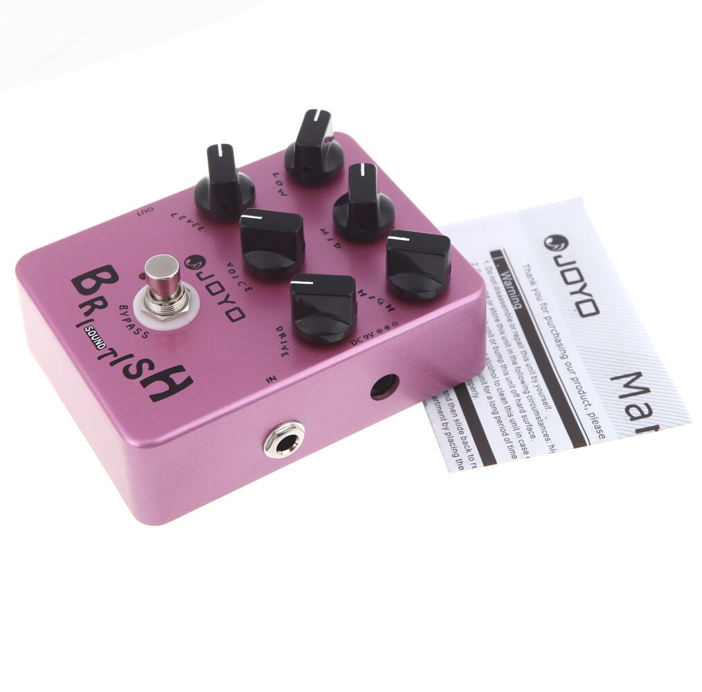 JOYO JF-16 Guitar Pedal British Sound Effect Pedal... – Grandado