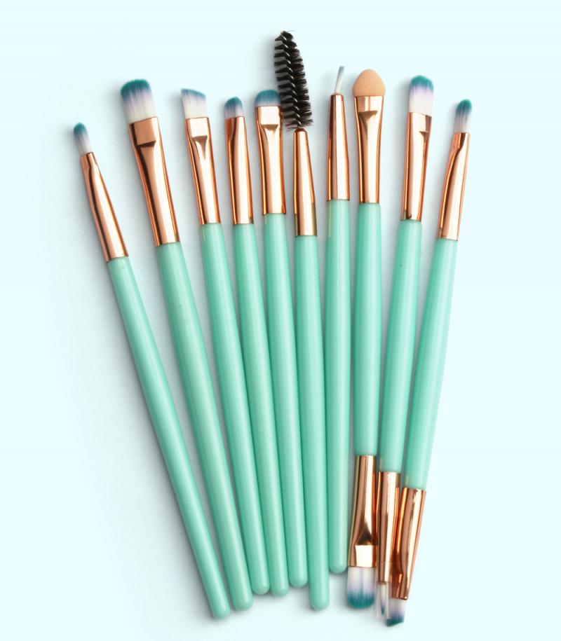 Portable 10pcs/set Eye Makeup Brush Eyeliner Shado... – Grandado