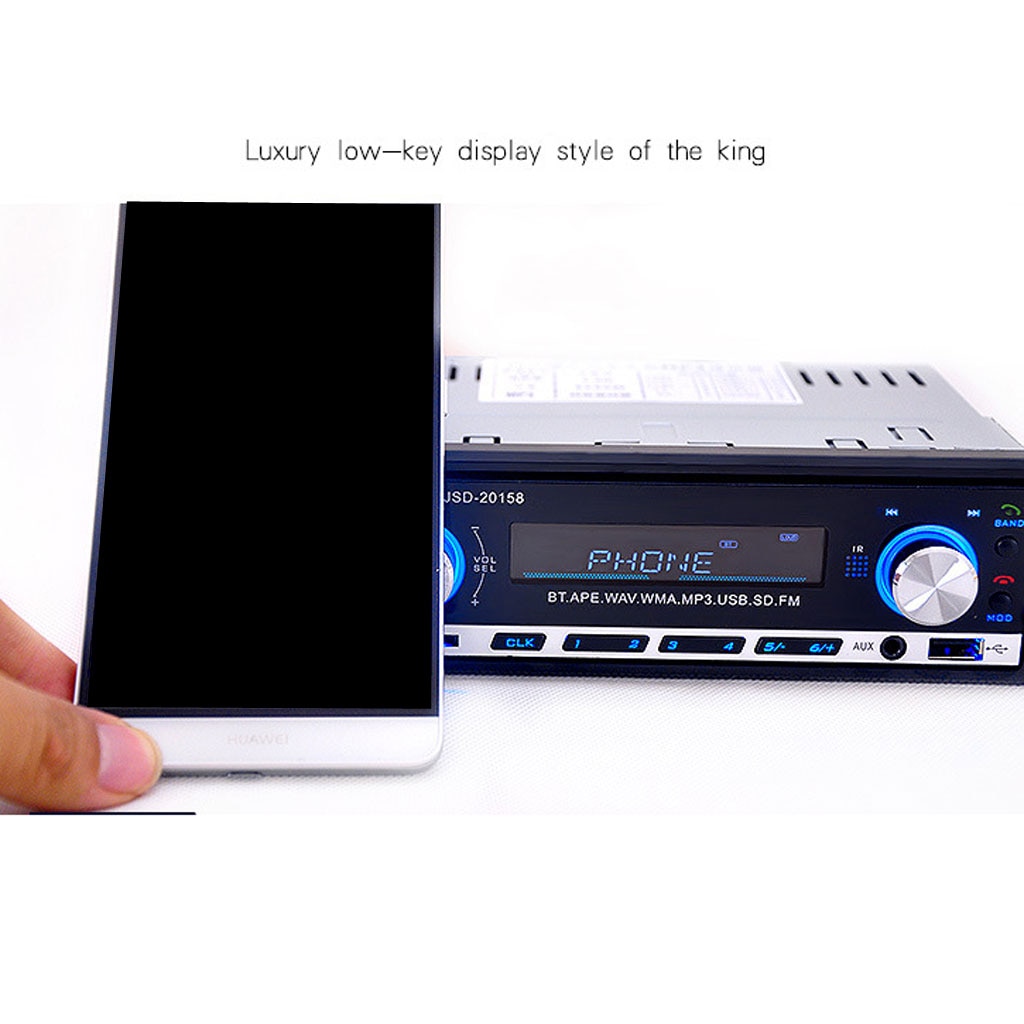 JSD-20158 Bluetooth Auto Stereo Audio In-Dash MP3 ... – Vicedeal