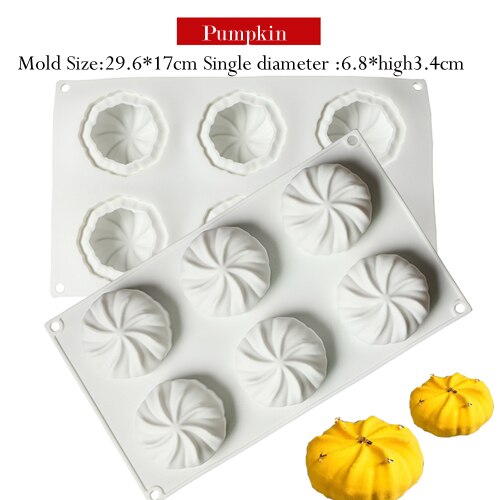 Pompoen Vorm Bakken Silicone Franse Cakevorm Voor ... – Grandado
