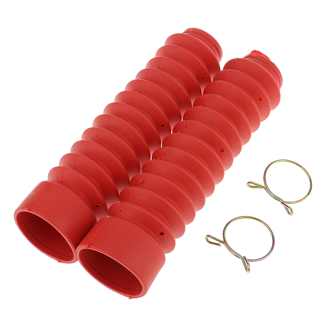 2 Packs Universal Motorcycle Rubber Front Fork Ant... – Grandado