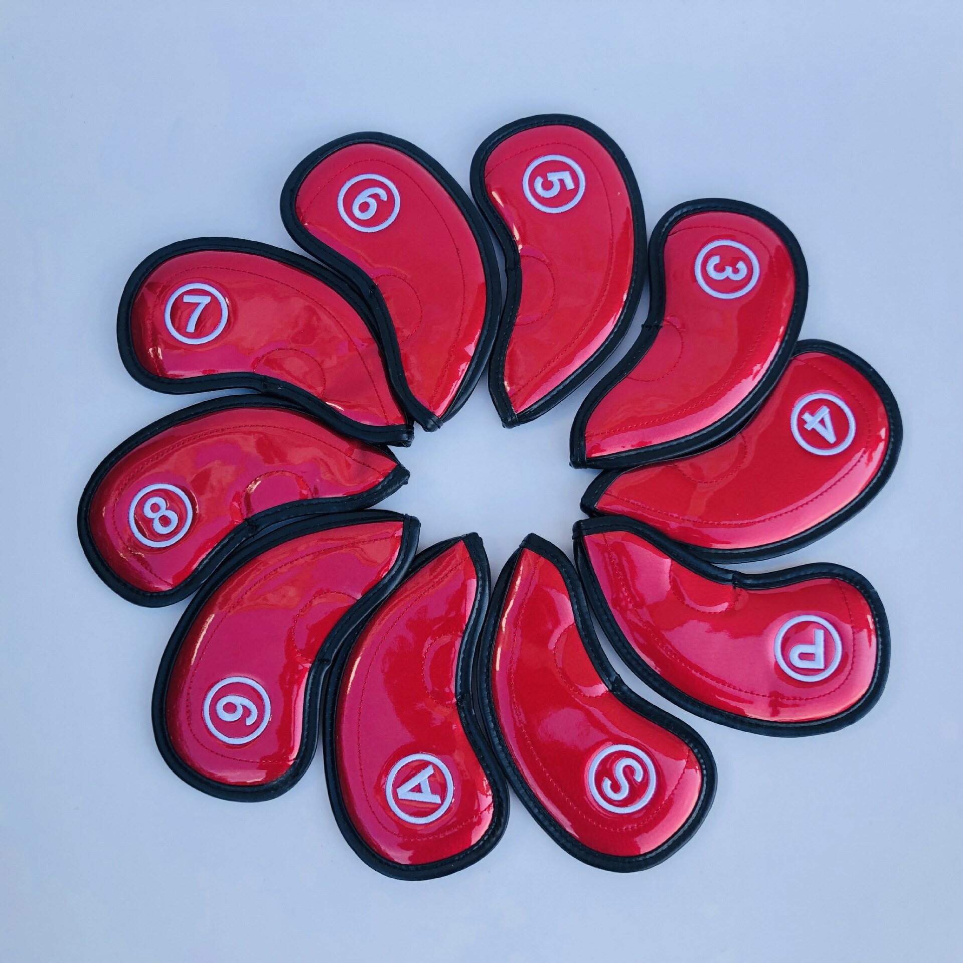 10 stks/set Golf Iron Covers Crystal PU waterbeste... – Grandado