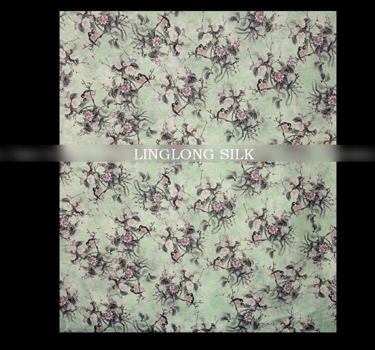 ZIJDE LINNEN STOF 14 m/m Breedte 55 "-140cm30% Nat... – Vicedeal