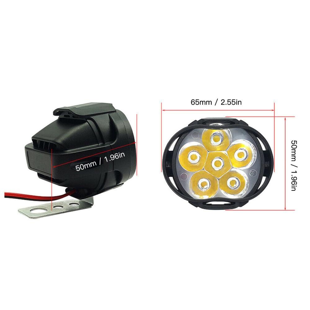 Motorcycle 10W LED Headlight E-bike Scooters Spot ... – Grandado
