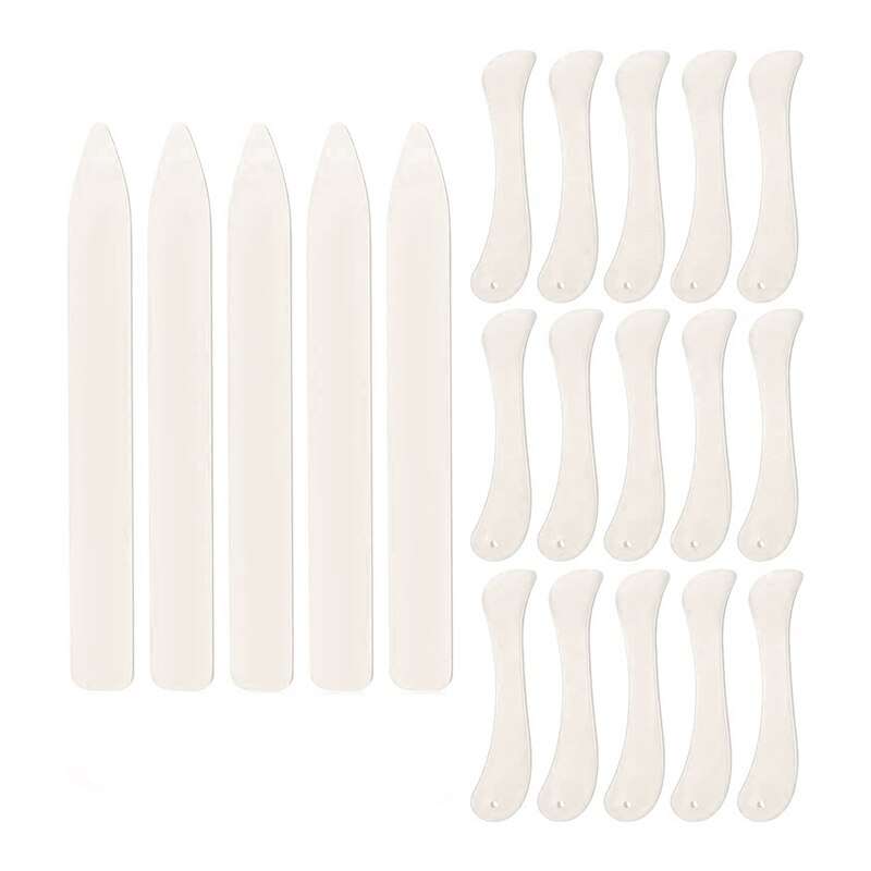 20 PCS Bone Folder Paper Creaser Tool Plastic Bone... – Grandado