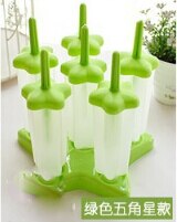 Plastic Ice Cream Makers Five Star Shaped Ice Pop ... – Vicedeal