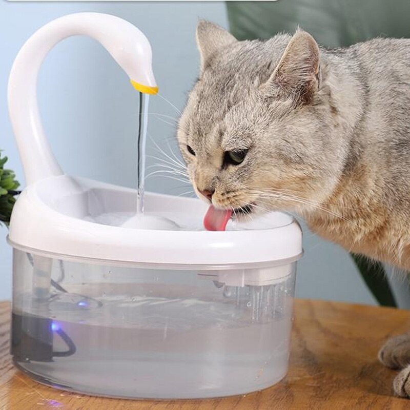 2L Automatic Cat Water Fountain USB Powered Dog Wa... – Vicedeal