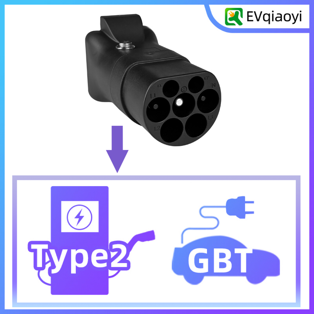 Compatible Type 2 Male to 220V and Gbt car v2l Ada... – Grandado