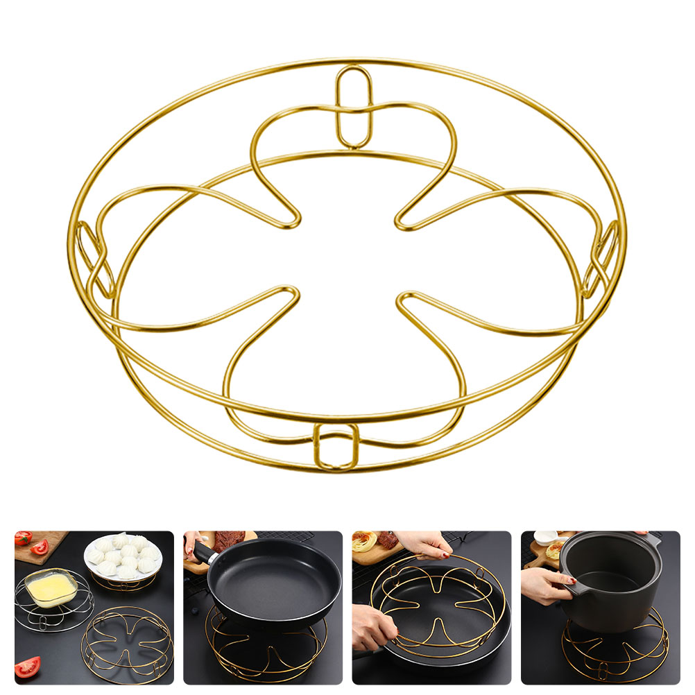 Stainless Steel Steaming Rack Heat Resistant Pot R... – Vicedeal