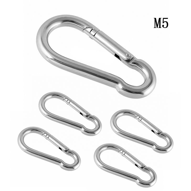 5PCS Set Spring Snap Quick Link Lock Ring Carabine... – Grandado