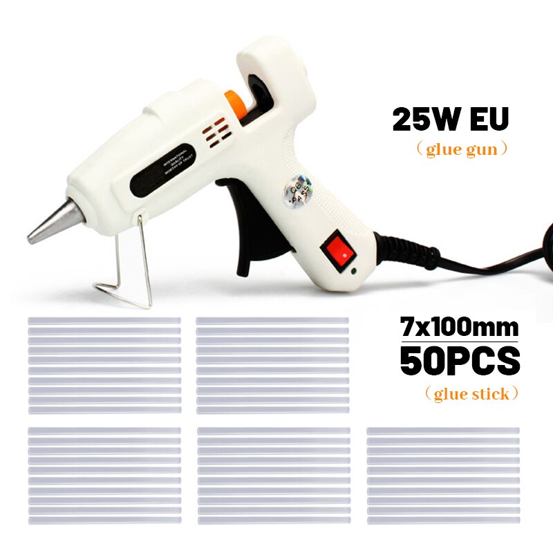 25W Melt Air Glue Gun Heat Temperature Mini Gun wi... – Grandado