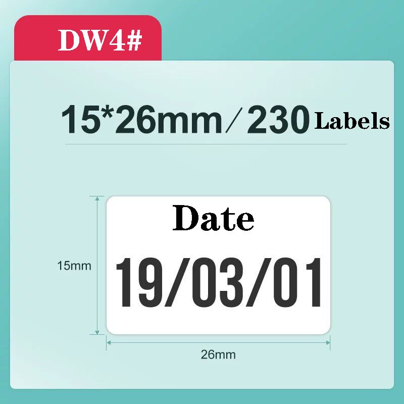 Niimbot D11/D61 Label White and Pure Color Thermal... – Vicedeal