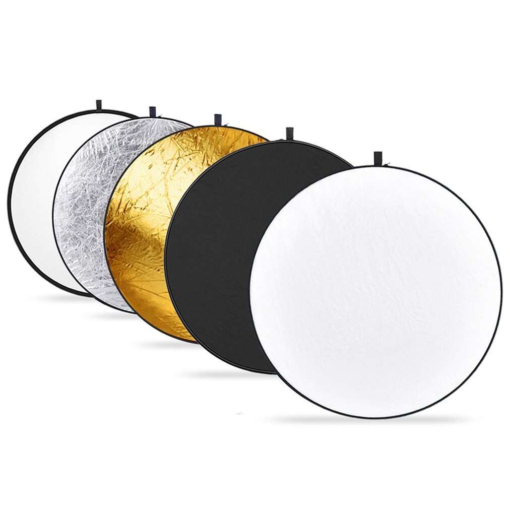 110cm 5 in 1 Round collapsible Reflector Photograp... – Grandado