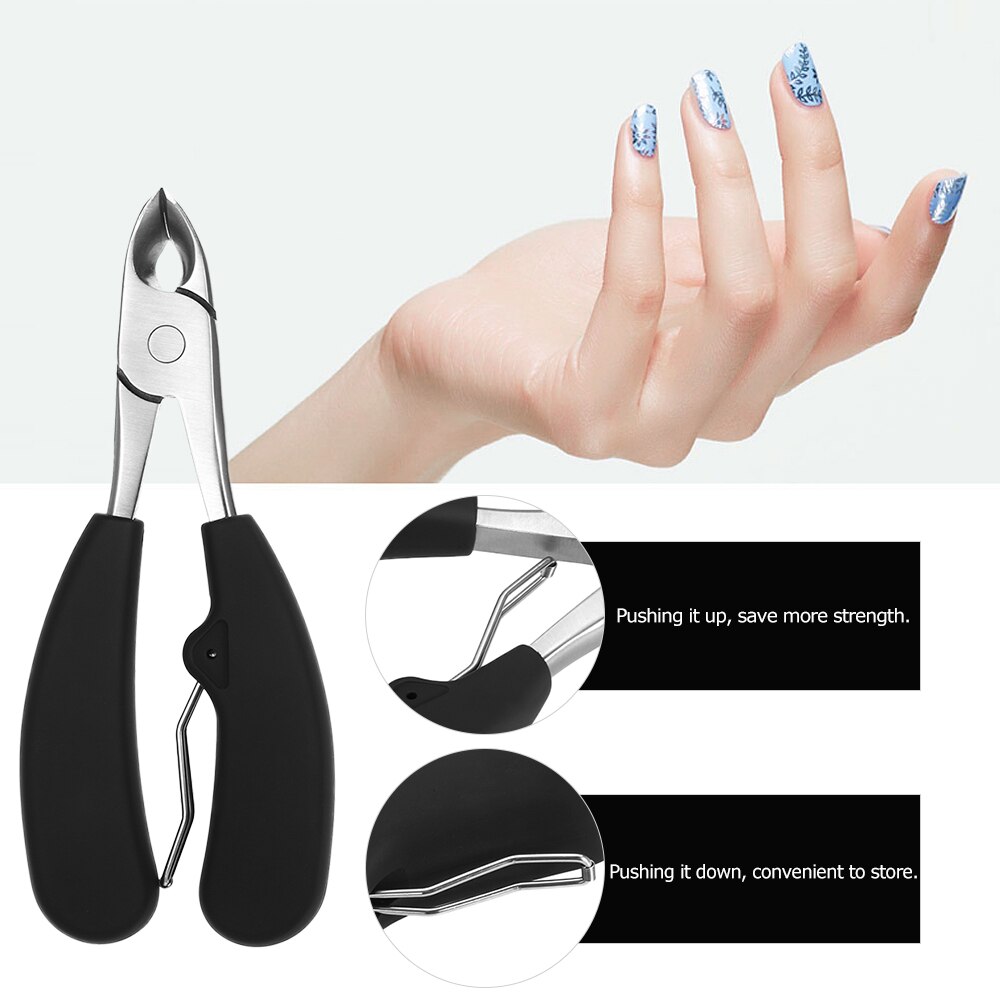 Stainless Steel Nail Nipper Cuticle Cutter Nail Tr... – Vicedeal