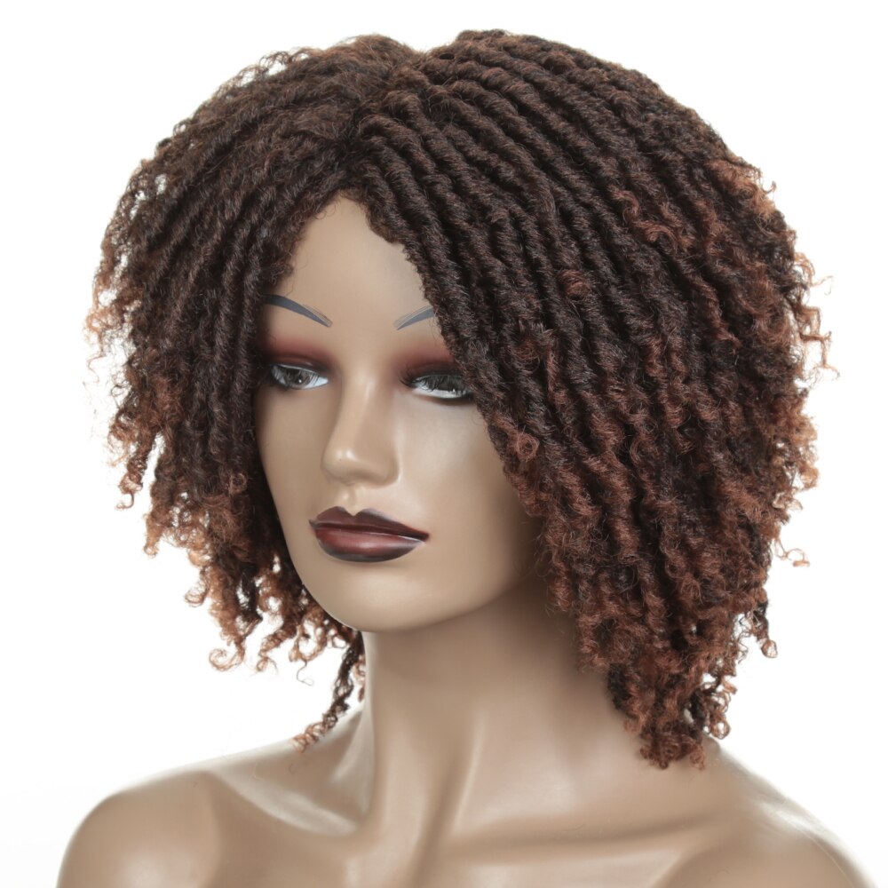 Short Crochet Braids Wigs For Black Women Syntheti... – Grandado