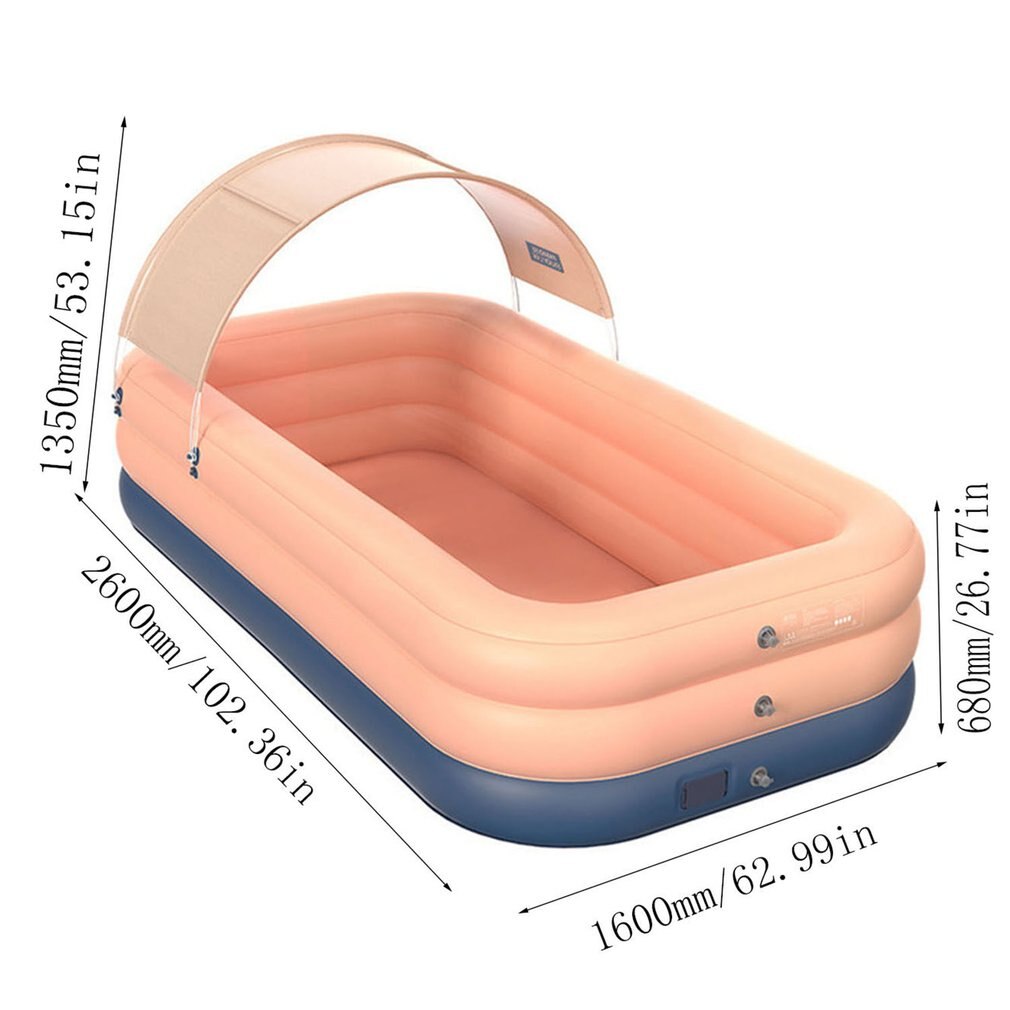 Shed sunscreen wireless automatic inflatable swimm... – Grandado