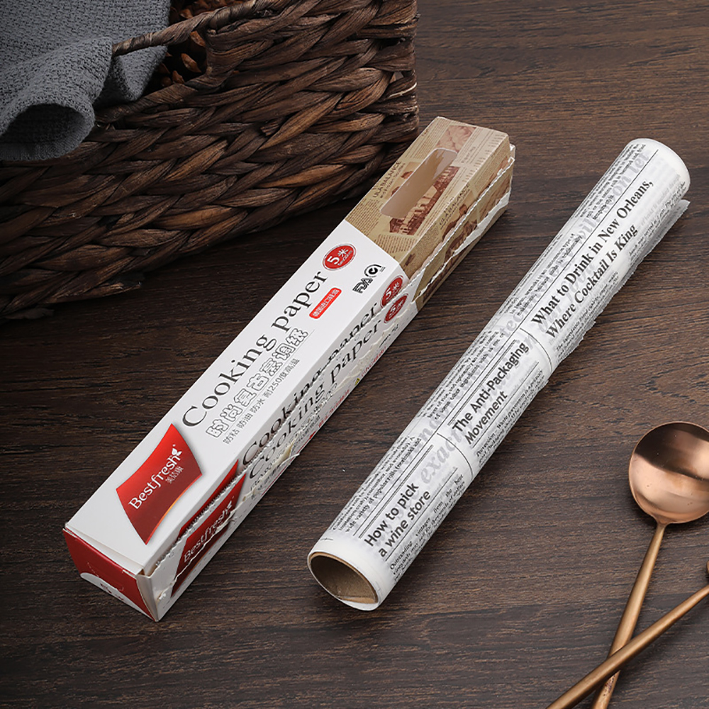Retro English Newspaper Food Grade Grease Paper Br... – Grandado