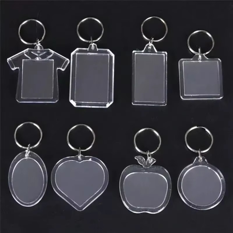 5-100PCS Clear Acrylic Photo Frame Keychain Photo ... – Vicedeal