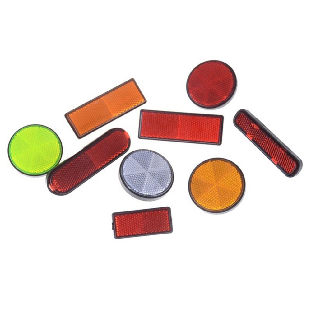 2Pcs Car Reflective Sticker Rectangle Round Car Mo... – Vicedeal
