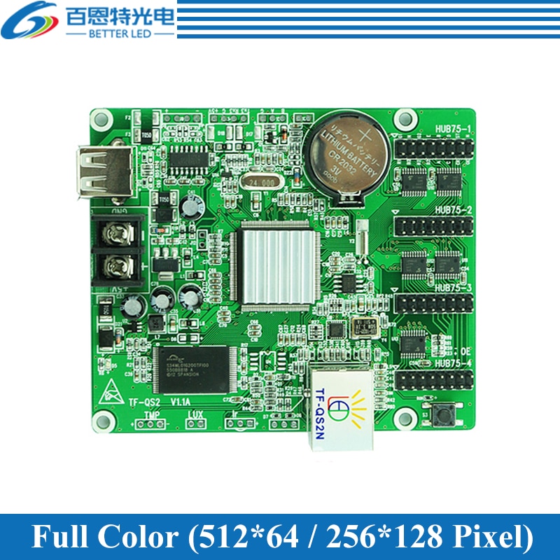 TF-QS2N 4 * HUB75 RJ45 Netzwerk port + USB port Vo... – Vicedeal