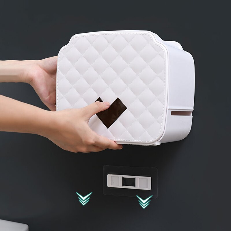 Portable Toilet Paper Holder Plastic Waterproof Pa... – Grandado