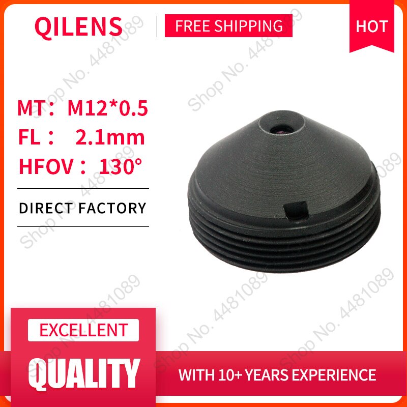 Qilens Hd 2MP Mini Lens 2.1Mm M12 Pinhole Lens F2.... – Grandado
